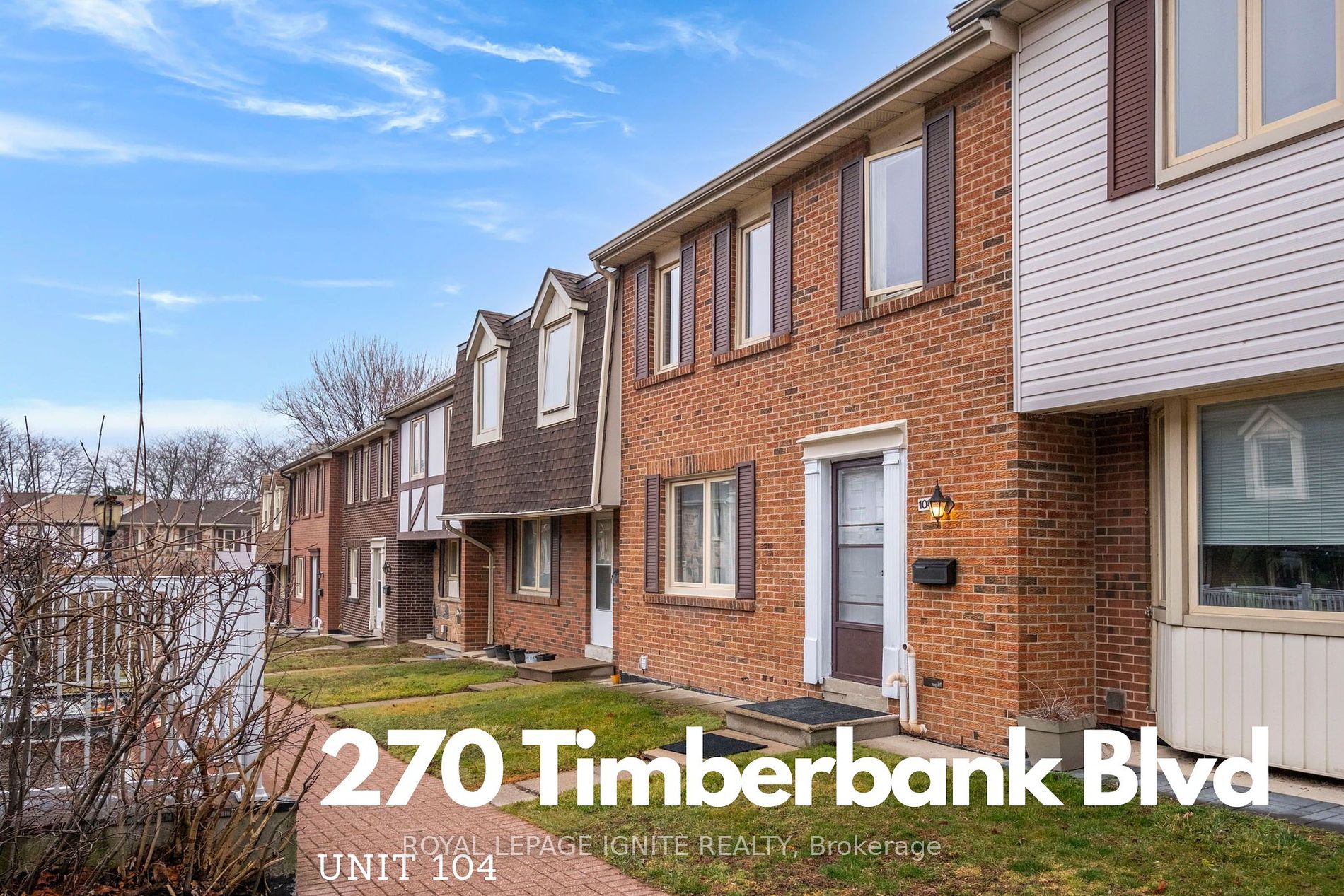 104 - 270 Timberbank Blvd, Sold in Scarborough - Zoocasa